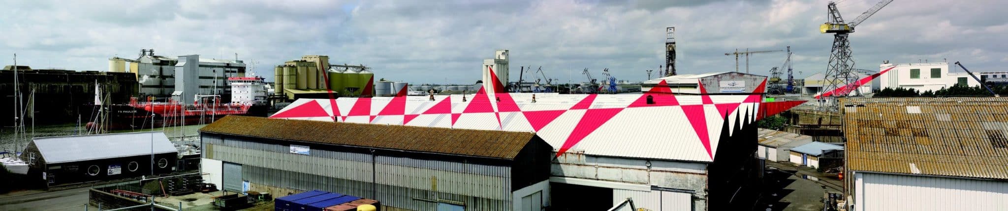 Suite de Triangles, Obra de Felice Varini - El itinerario artístico ...